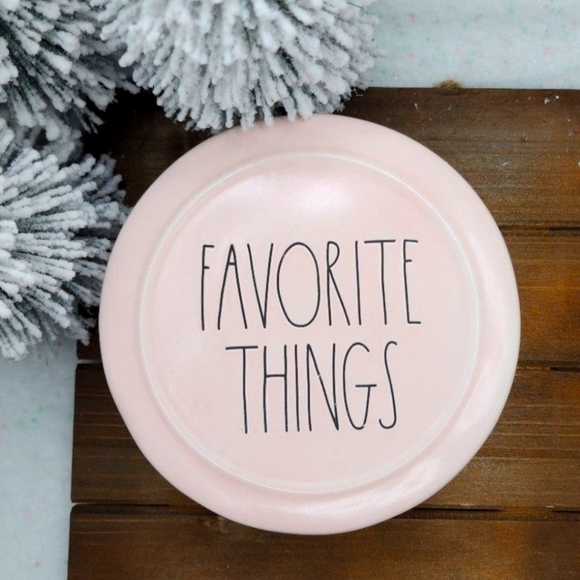 Rae Dunn | Storage & Organization | Rae Dunn Pink Ceramic Favorite ...